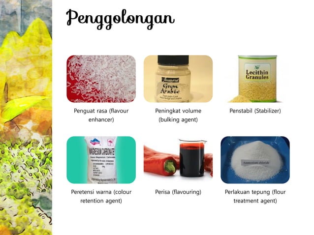 Bahan tambahan pangan | PDF