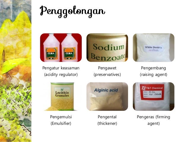 Bahan tambahan pangan