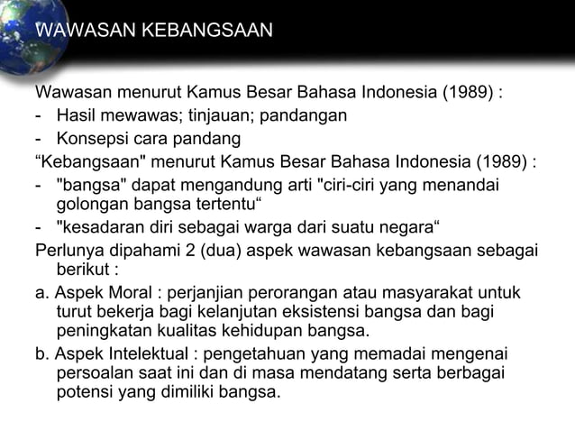 Bahan tayang diklatsar-wasbang-gol iii-2018 | PPT