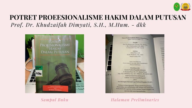 Potret Profesionalisme Hakim dalam Putusan Hakim.pdf