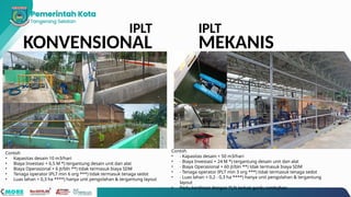 Bahan Tayang FS IPLT - Usulan Teknologi IPLT Kota Tangerang Selatan | PPTX