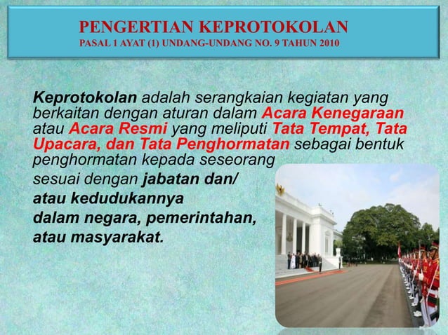 Bahan Tayang keprotokolan.ppt