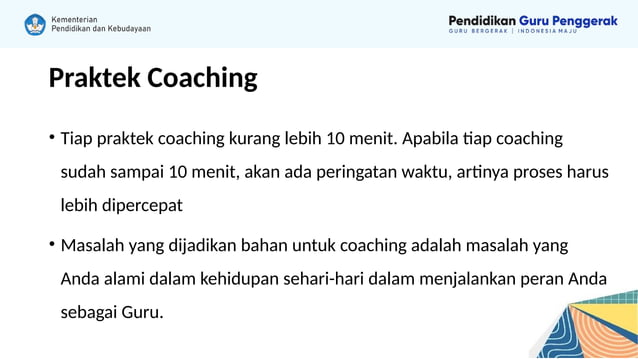 Bahan Tayang Lokakarya 04 PPG - Coaching | PPT