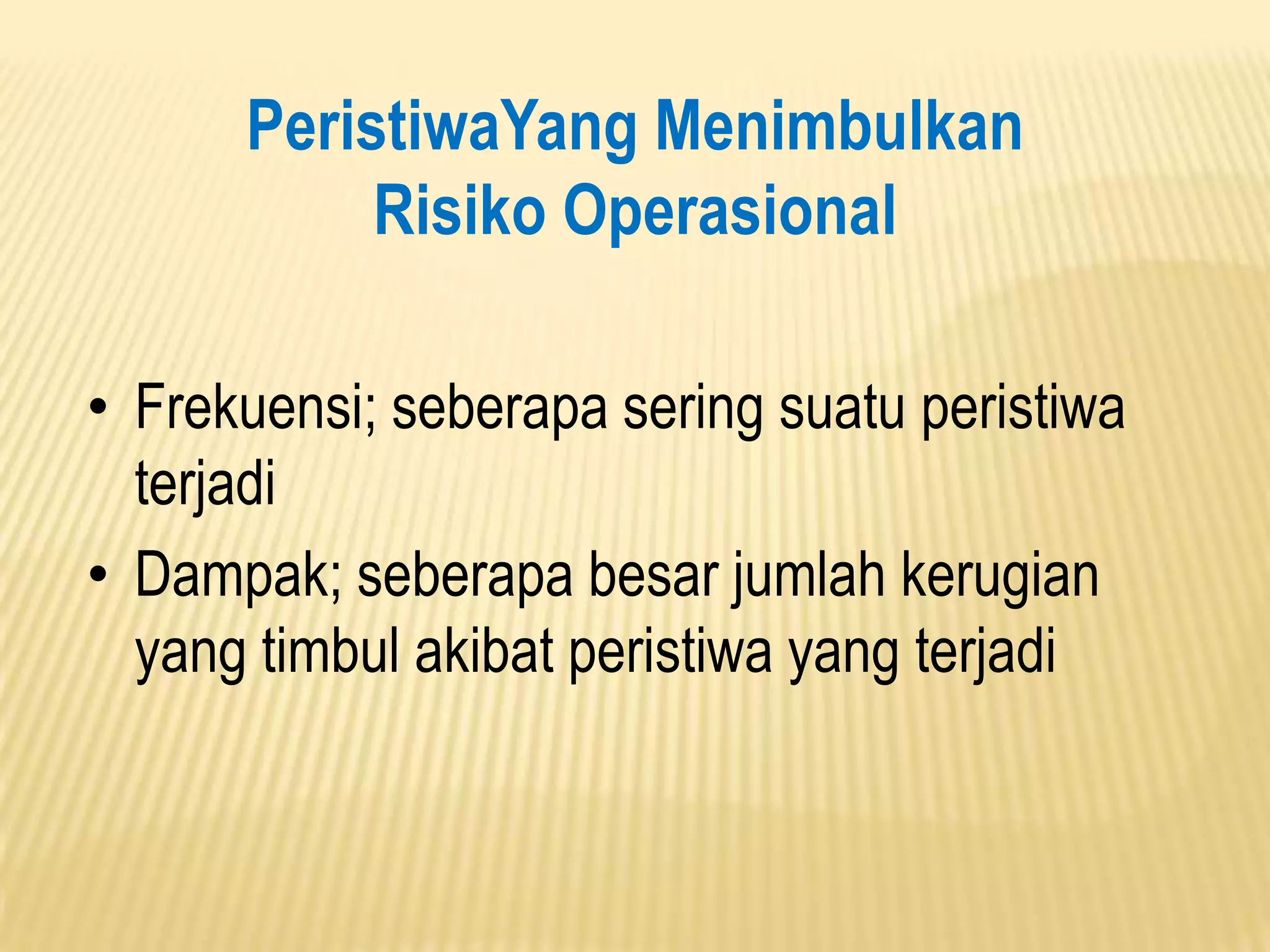 Manajemen Risiko | PPTX