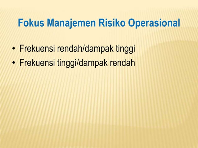 Manajemen Risiko | PPTX