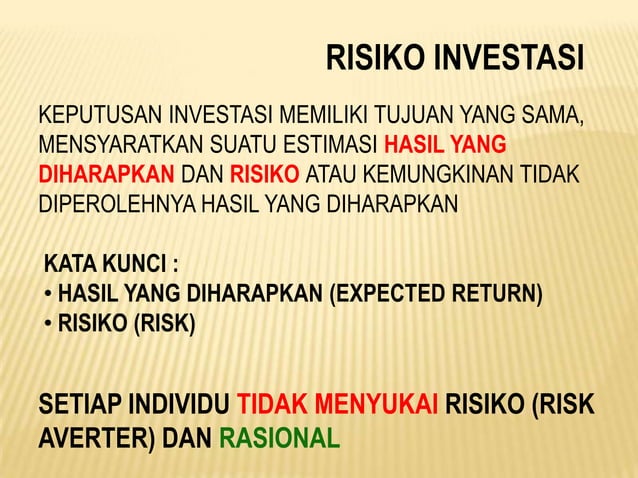 Manajemen Risiko | PPTX