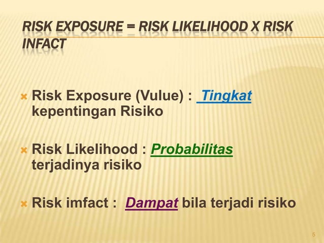 Manajemen Risiko | PPTX