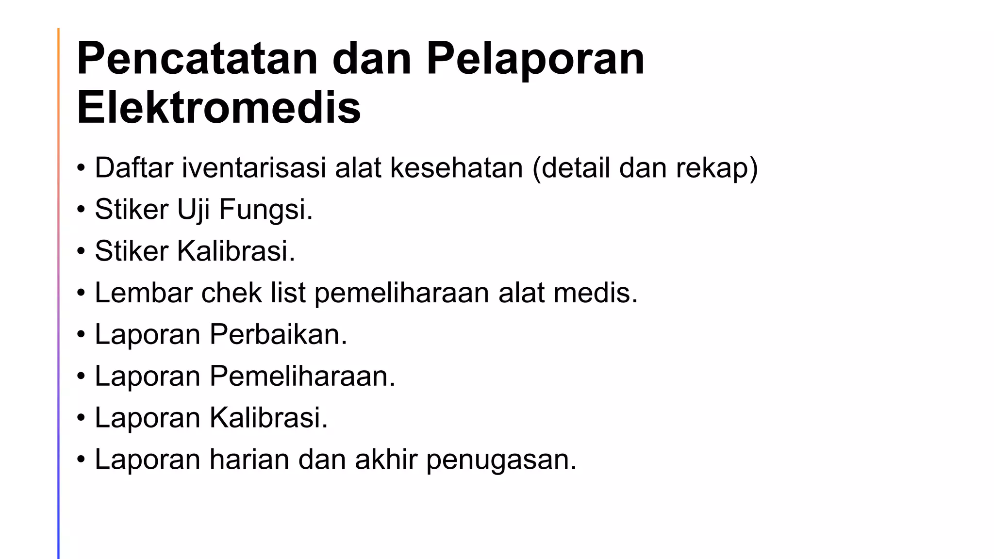 Bahan tayang modul 7 8 elektromedis tahun 2020 | PPTX