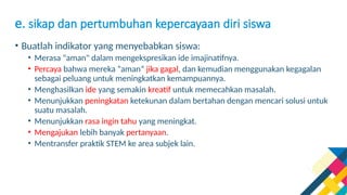 Bahan Tayang Penilaian STEM (Science, Technology, Engineering dan ...