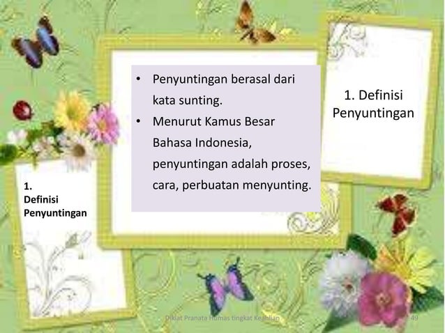 Bahan tayang penulisan dan penyuntingan naskah kehumasan tingkat ahli | PPTX