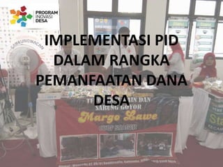 Bahan tayang pid ta 2019, rakor tpid | PPTX