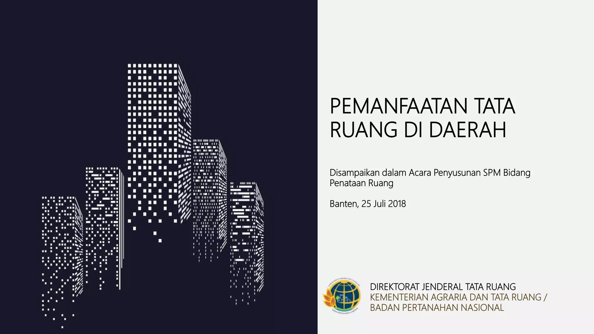 OPTIMASI TATA RUANG | PPT