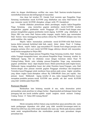 (Bahan) tentang merek | PDF