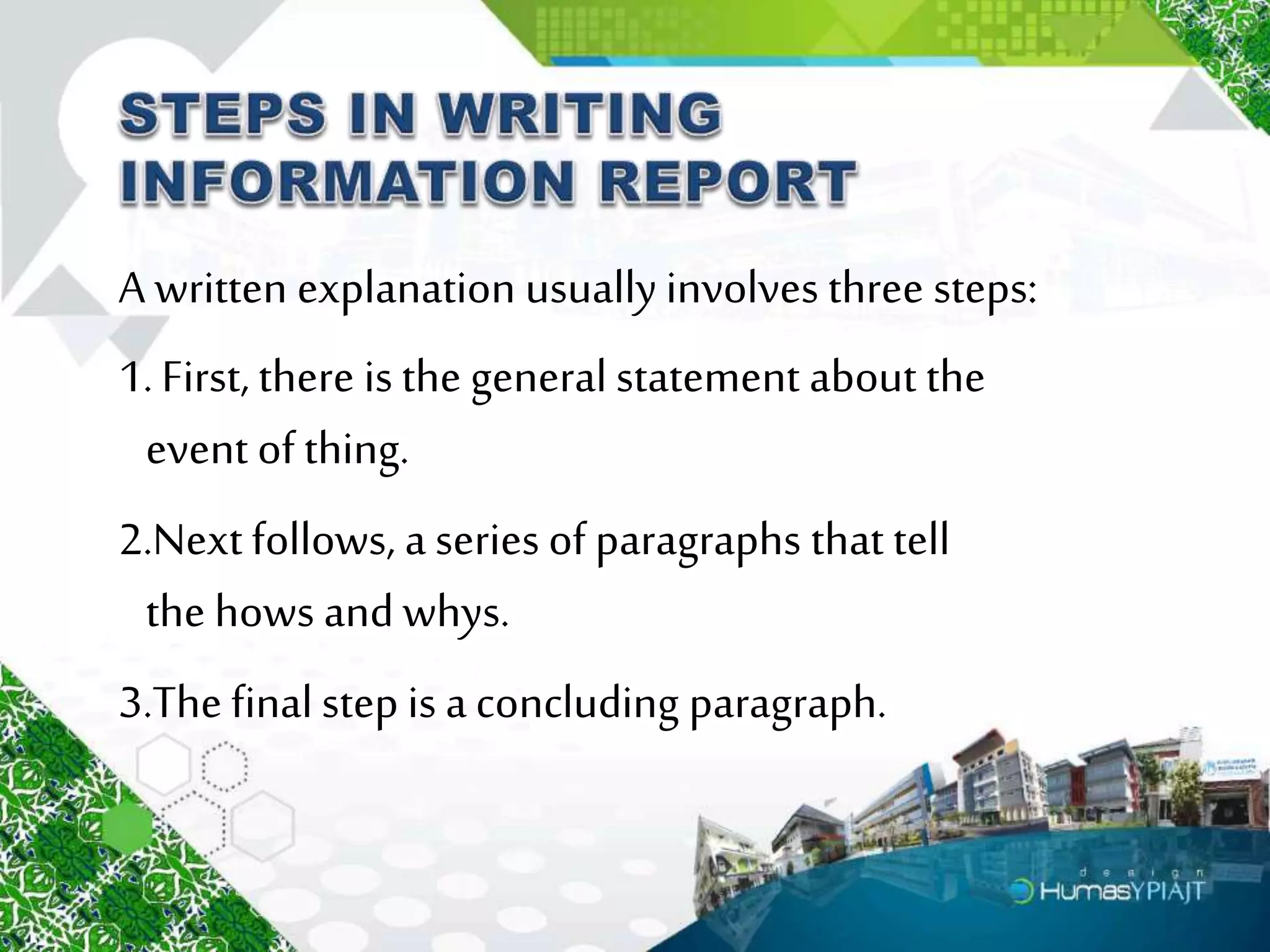 Information Report Text | PPTX