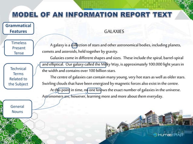 Information Report Text | PPTX