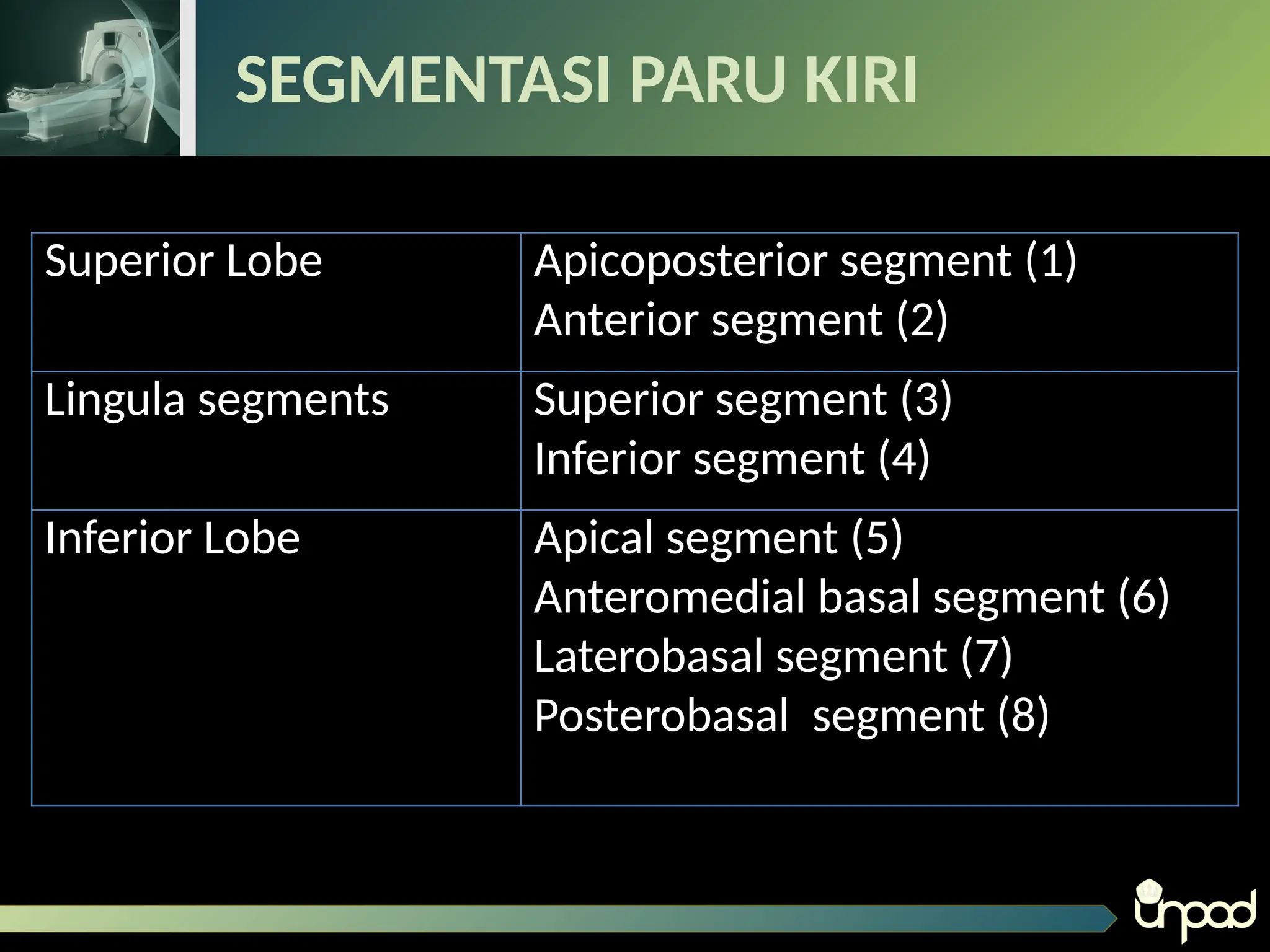 Bahan Thorax Normal untuk radiologi pptx | PPTX