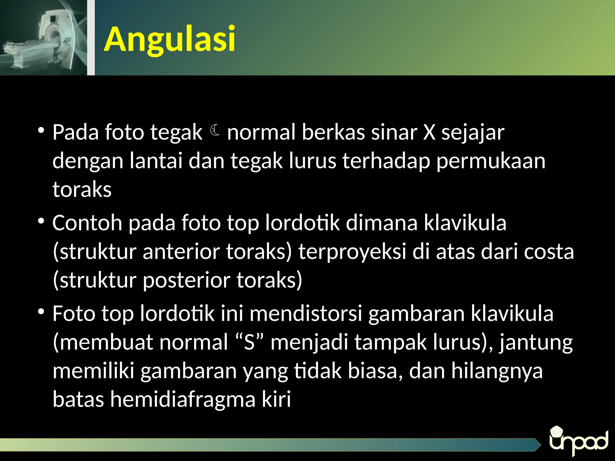 Bahan Thorax Normal untuk radiologi pptx | PPTX
