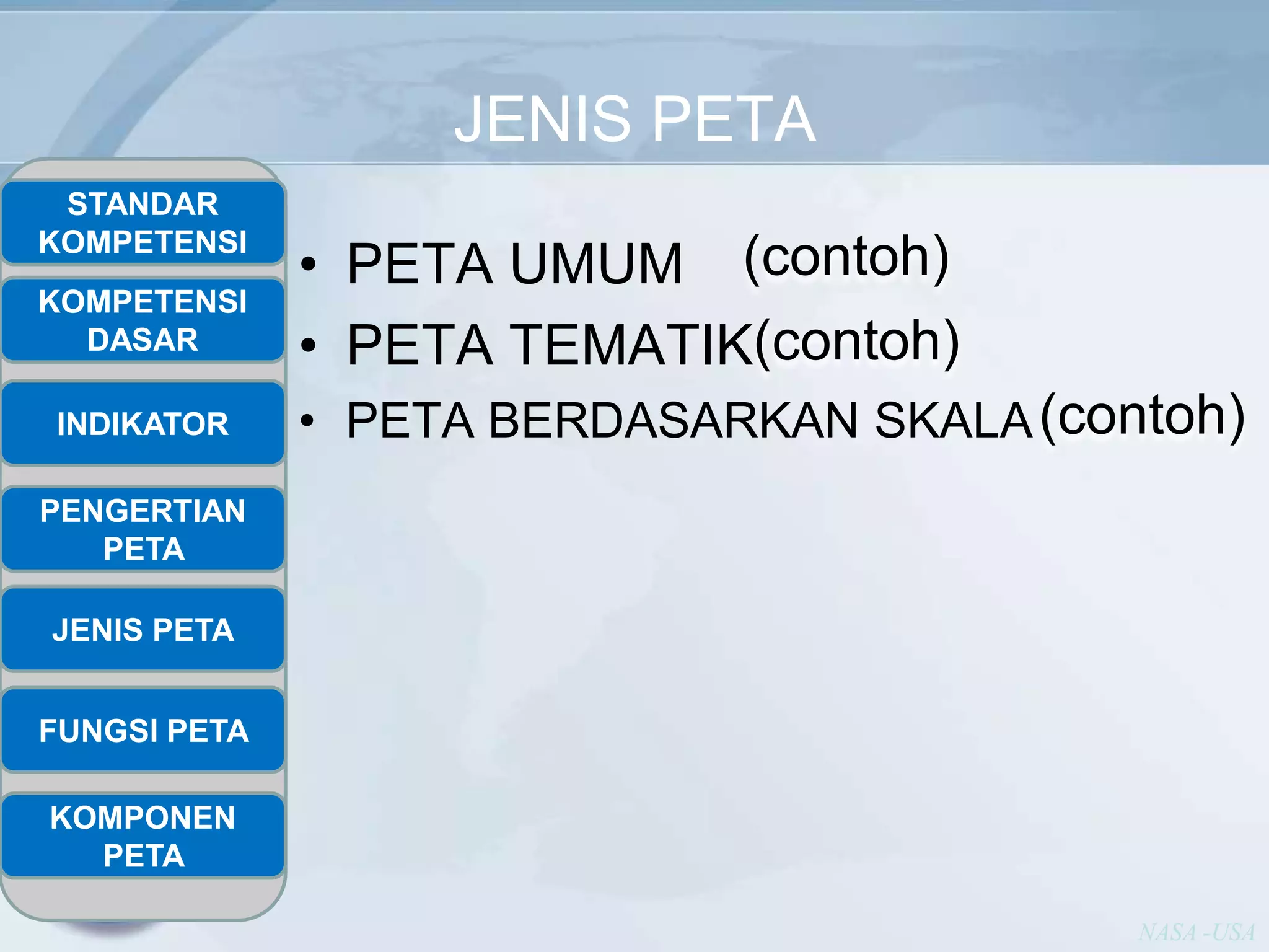 pengertian peta dan komponen peta | PPTX