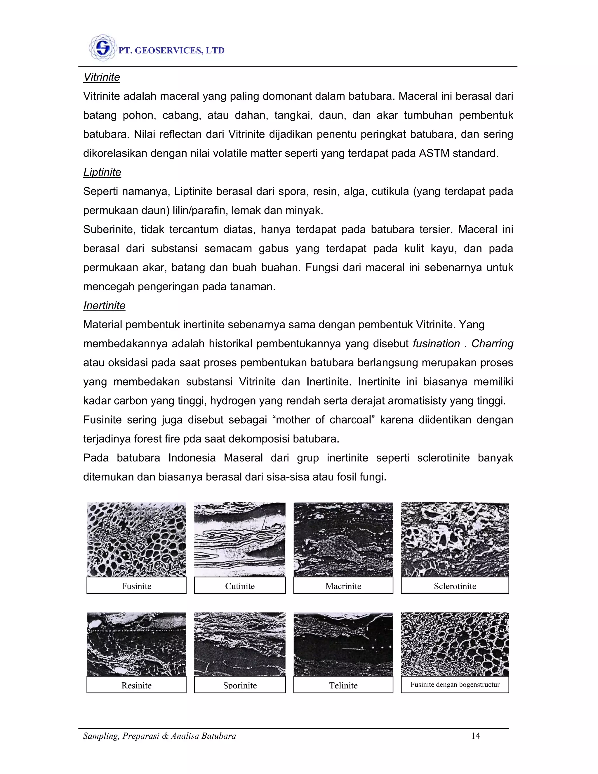 Bahan Training Sampling, Preparasi, dan Analisa Batubara.pdf