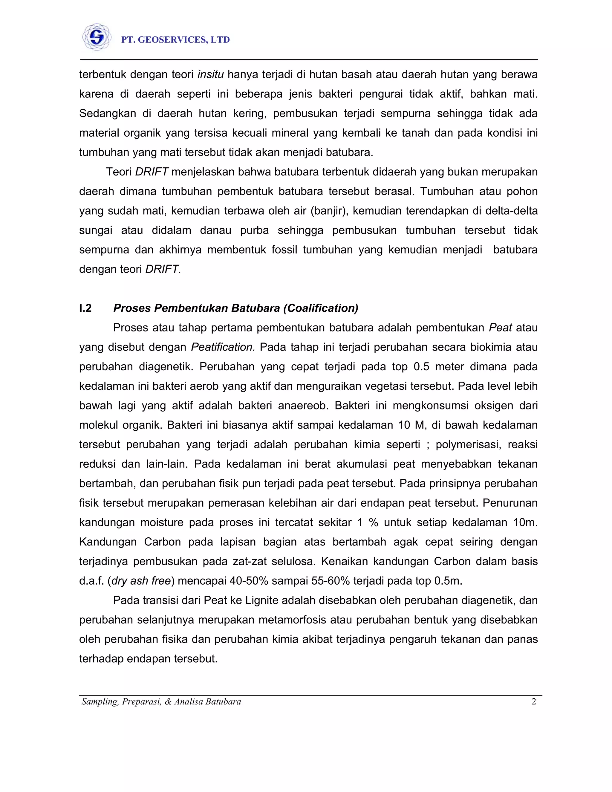 Bahan Training Sampling, Preparasi, dan Analisa Batubara.pdf