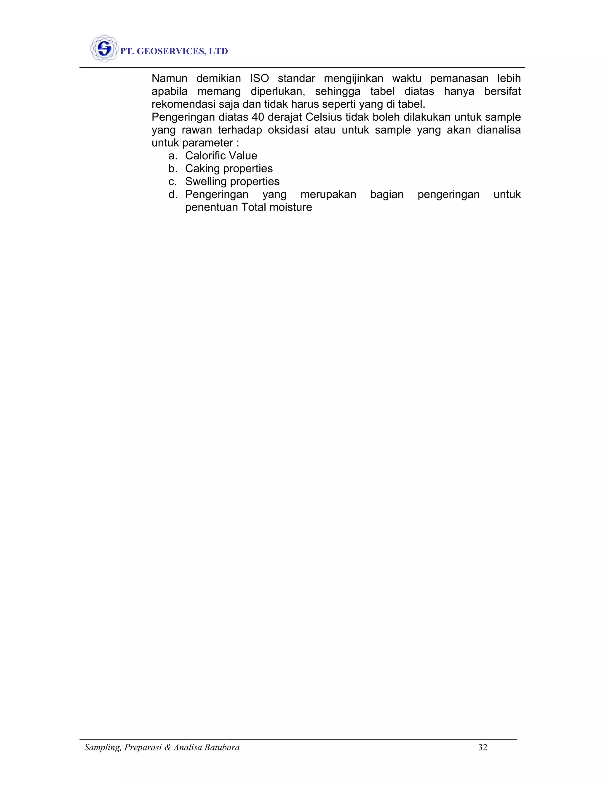 Bahan Training Sampling, Preparasi, dan Analisa Batubara.pdf