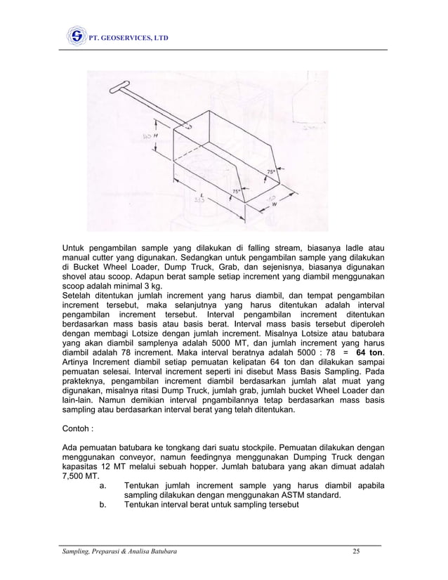 Bahan Training Sampling, Preparasi, dan Analisa Batubara.pdf