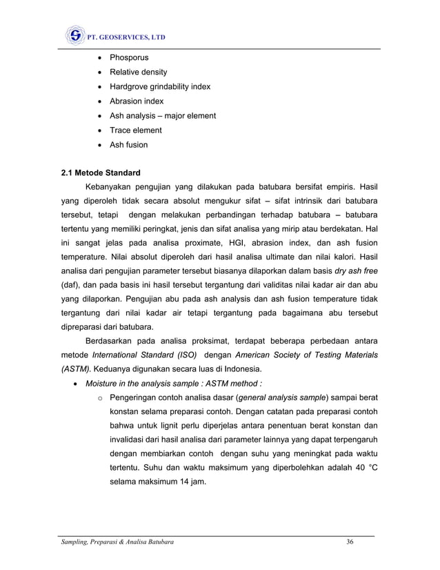 Bahan Training Sampling, Preparasi, dan Analisa Batubara.pdf
