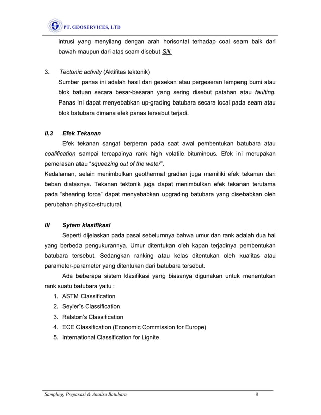 Bahan Training Sampling, Preparasi, dan Analisa Batubara.pdf