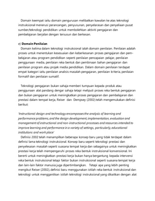 Bahan tugasan teknologi pendidikan | DOCX