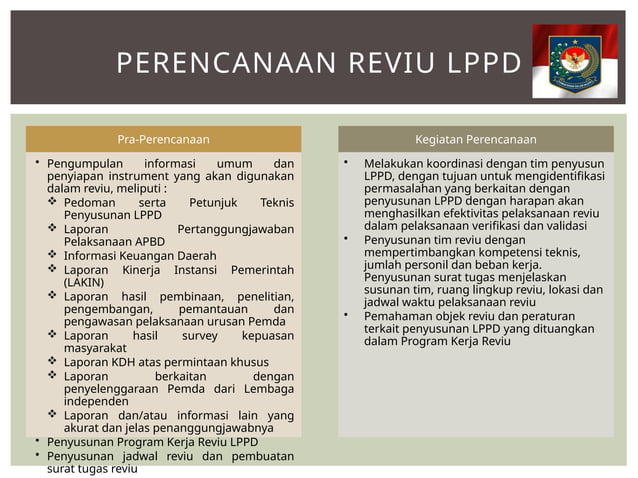 Bahan Webinar petunjuk teknis penyusunan LPPD | PPTX