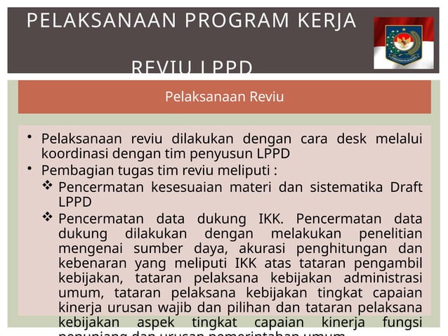 Bahan Webinar petunjuk teknis penyusunan LPPD | PPTX