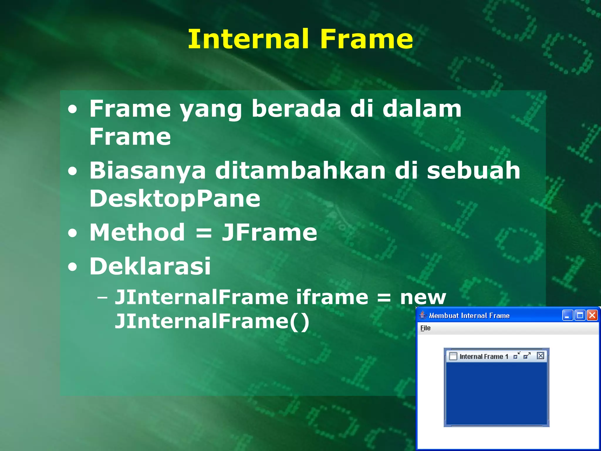 Bahasa pemrograman (java) | PPT