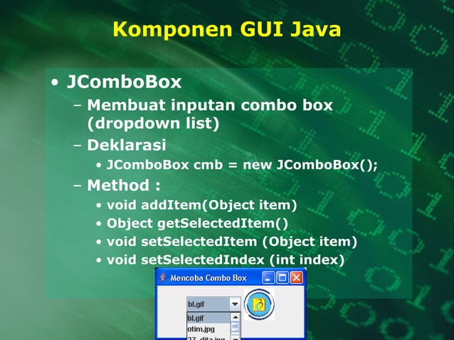 Bahasa pemrograman (java) | PPT