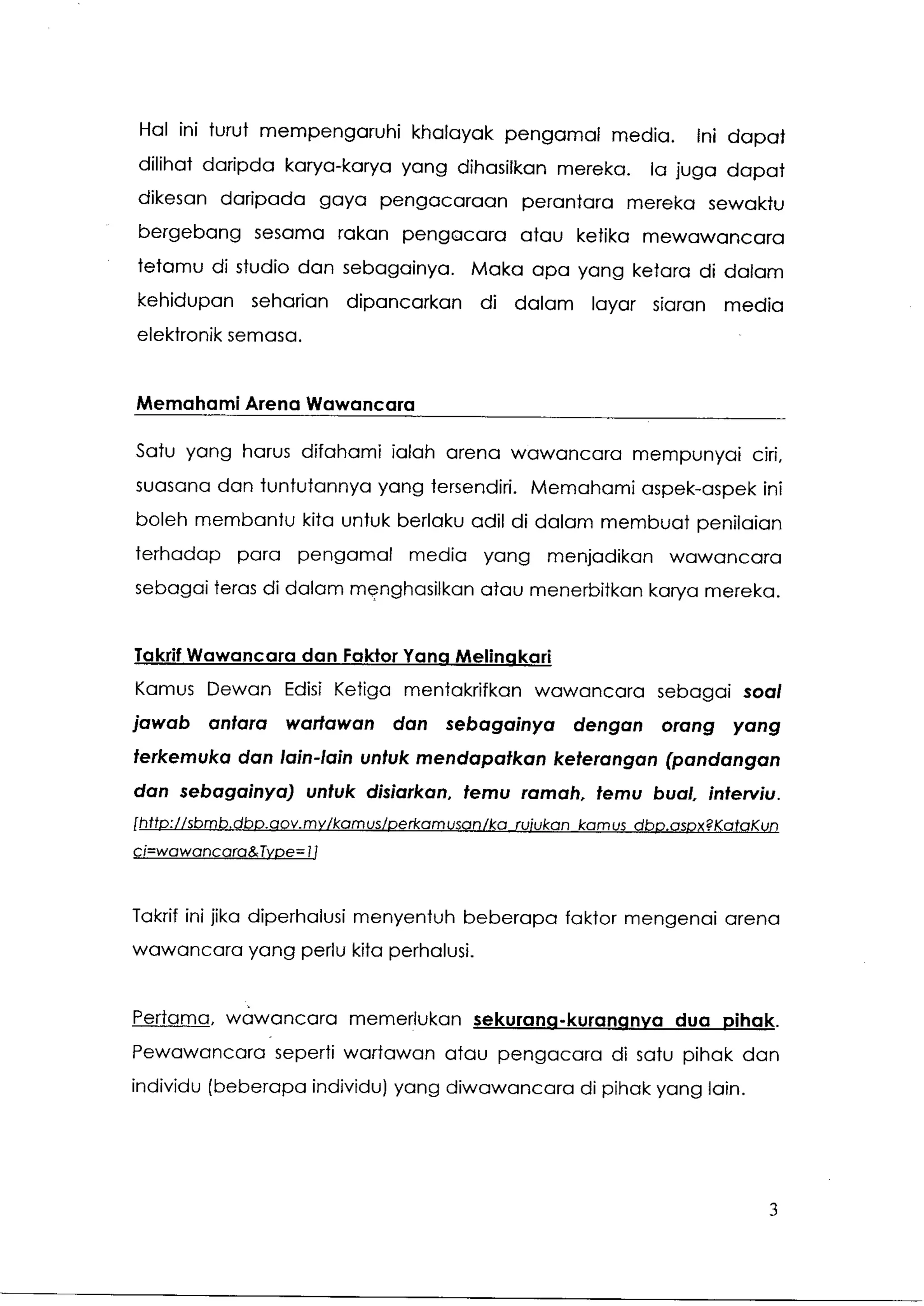 Bahasa Rojak Dalam Wawancara Nizal Mohammad 001 | PDF