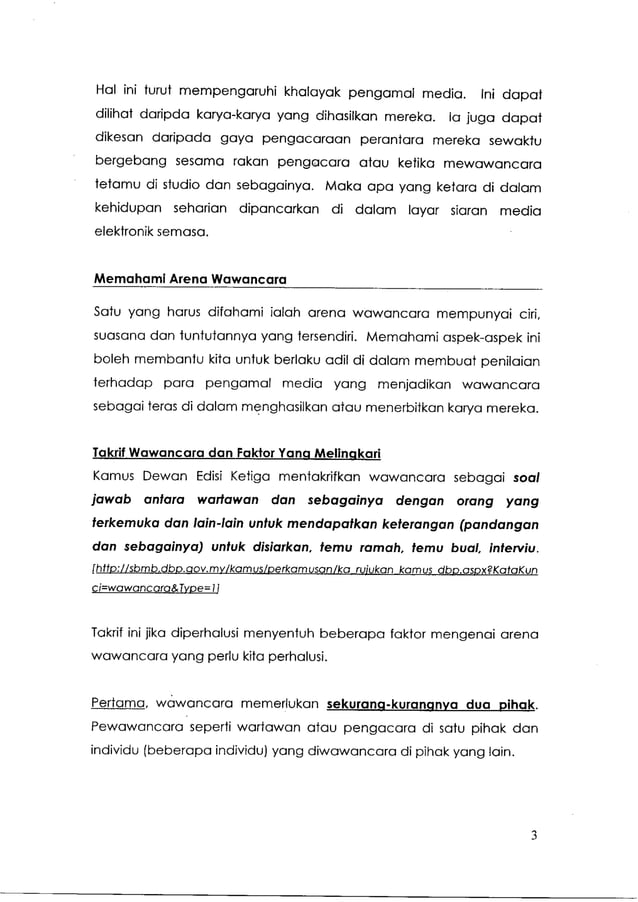 Bahasa Rojak Dalam Wawancara Nizal Mohammad 001 | PDF