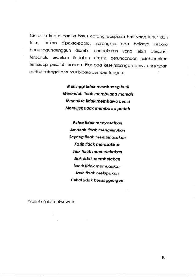 Bahasa Rojak Dalam Wawancara Nizal Mohammad 002 | PDF