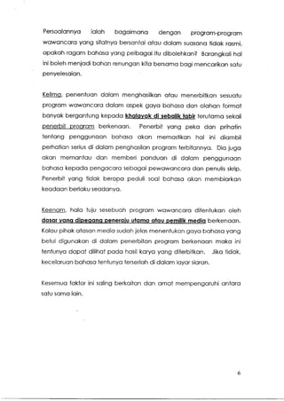 Bahasa Rojak Dalam Wawancara Nizal Mohammad 002 | PDF