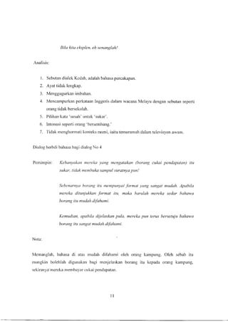 Bahasa Rojak Dan Karisma Penutur Prof Emeritus Dr Abdullah Has 001 | PDF