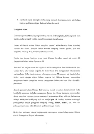 Bahasa Rojak Dan Karisma Penutur Prof Emeritus Dr Abdullah Has 001 | PDF