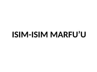 BAHASA ARAB STAI BARABAI Al Washliyah.pptx