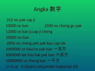 Memahami Bahasa Hokkien oleh Julina, B.A.,M.TCSOL | PPTX