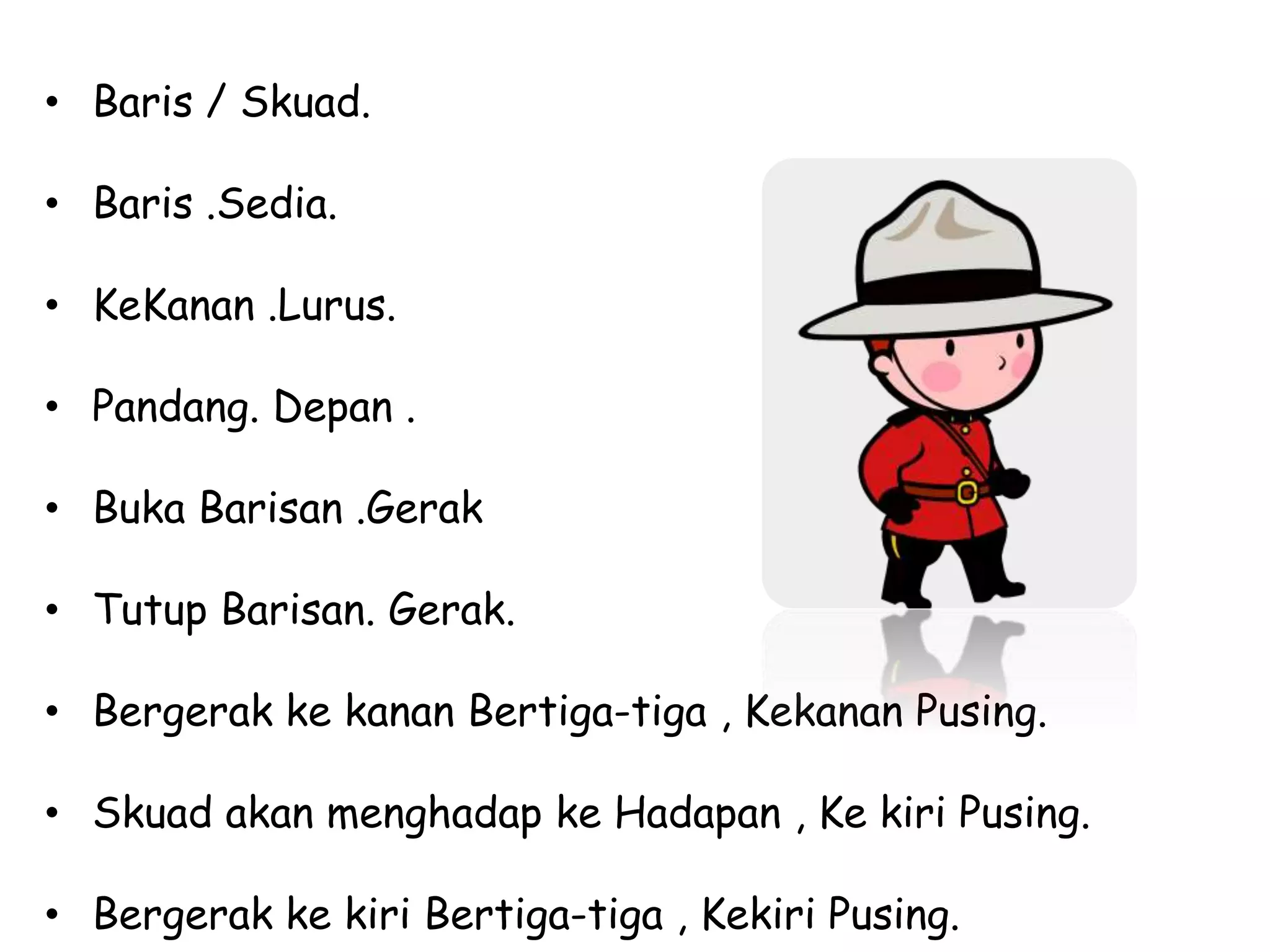 Bahasa hukuman kawad kaki pbsmm | PPTX