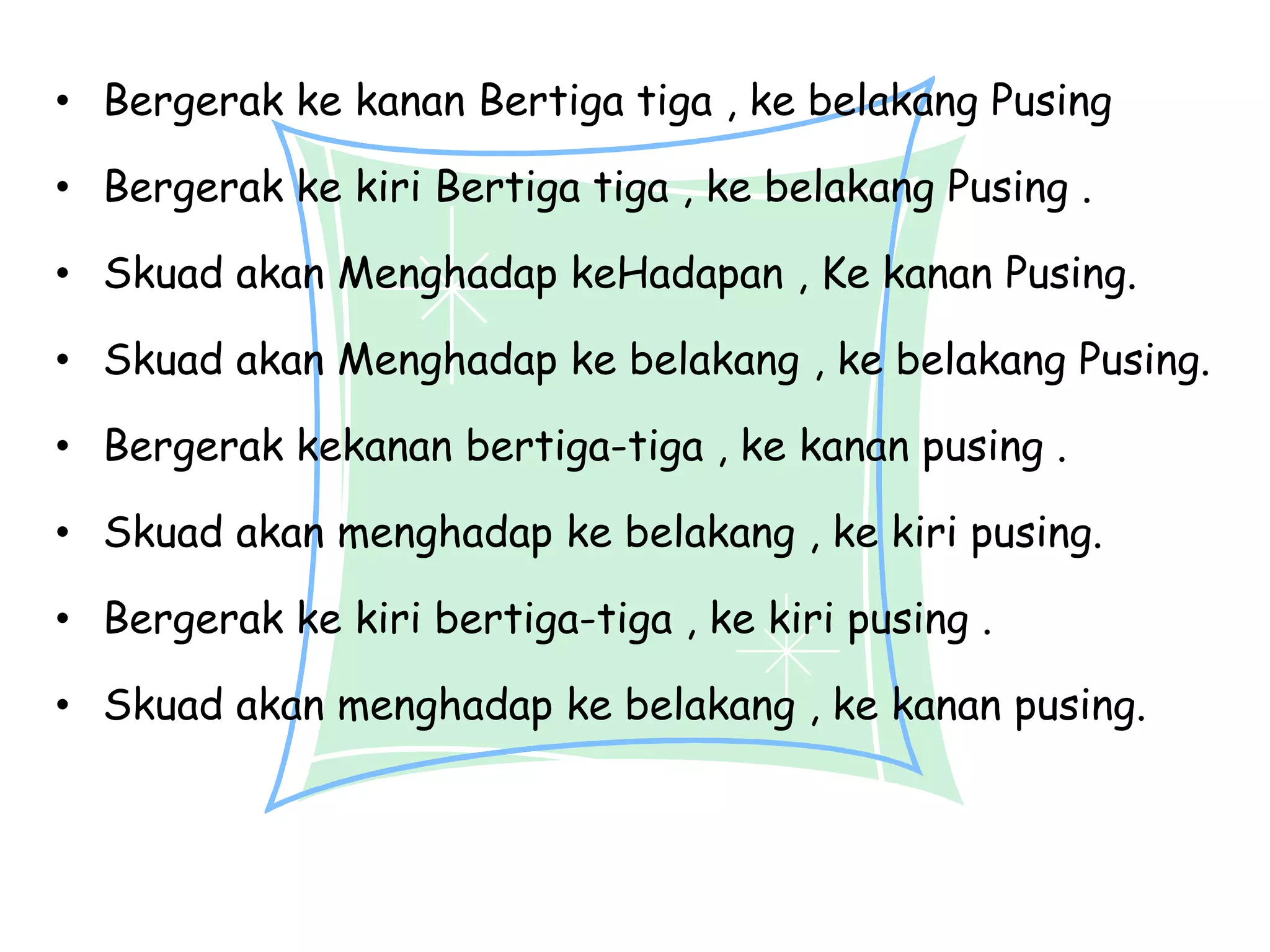 Bahasa hukuman kawad kaki pbsmm | PPTX
