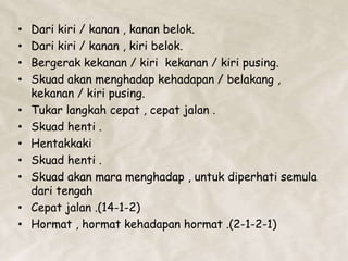 Bahasa hukuman kawad kaki pbsmm | PPTX