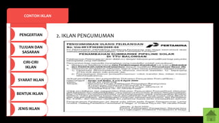 Presentasi Bahasa indonesia (iklan) | PPTX