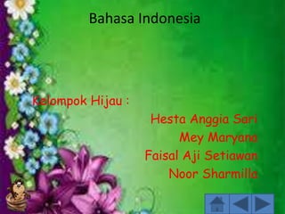 Presentasi Bahasa indonesia kelas IX Materi cerpen | PPTX