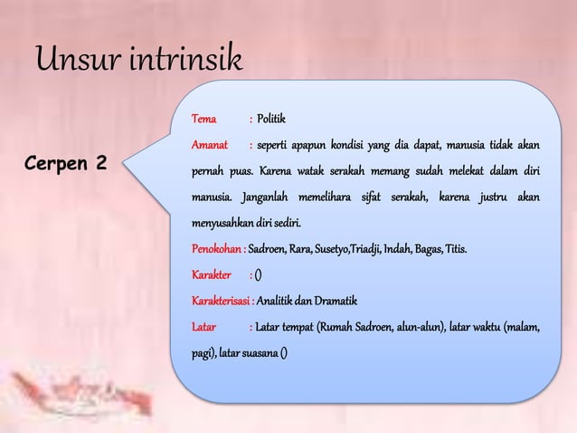 Bahasa indonesia - alur (plot)