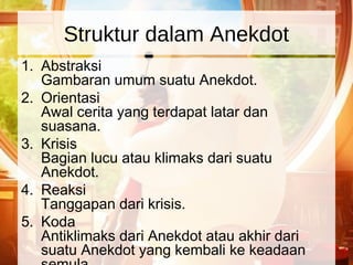 Anekdot | PPT