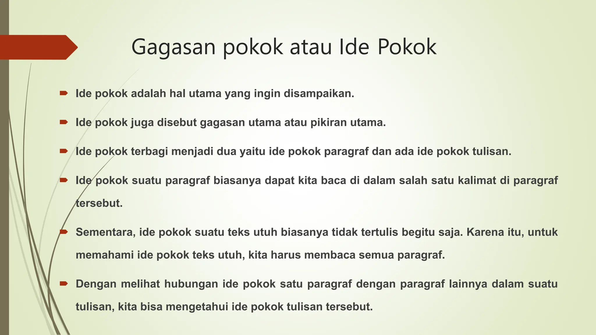 GAGASAN POKOK DAN PENDUKUNG KELAS IV SD KURIKULUM MERDEKA | PPTX
