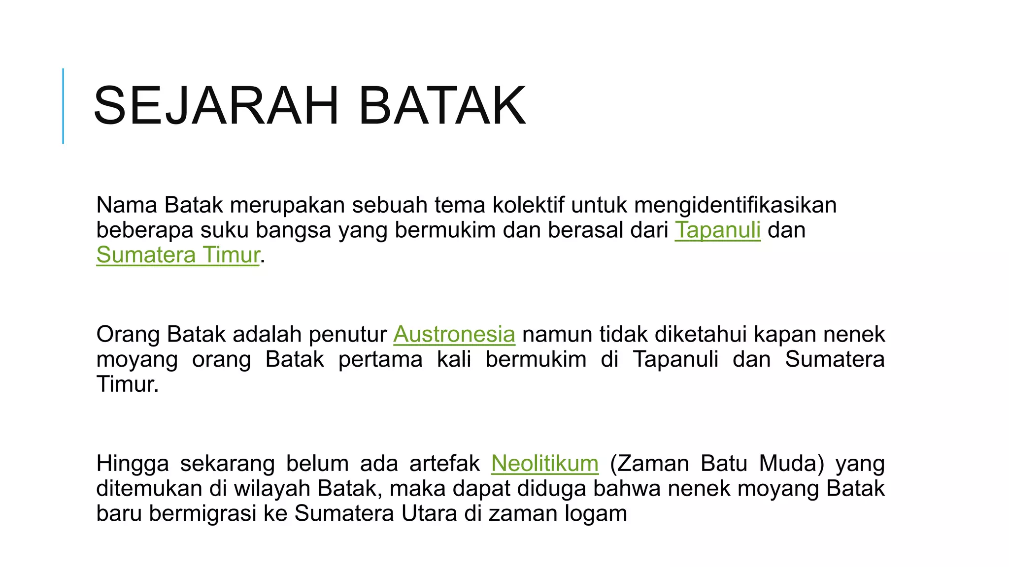 Bahasa Indonesia dan Bahasa Batak | PPT